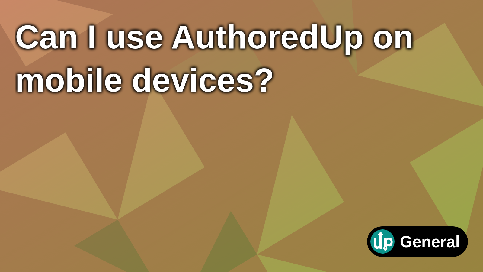 Can I use AuthoredUp on mobile devices? | General | AuthoredUp