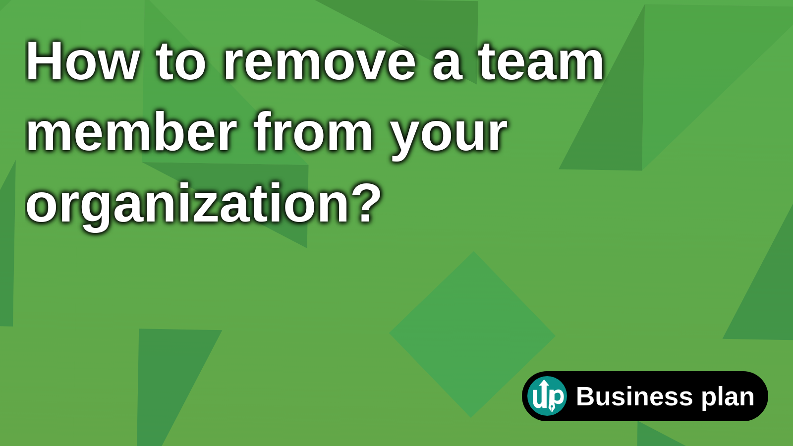 How to remove a team member from your organization? | Business | AuthoredUp