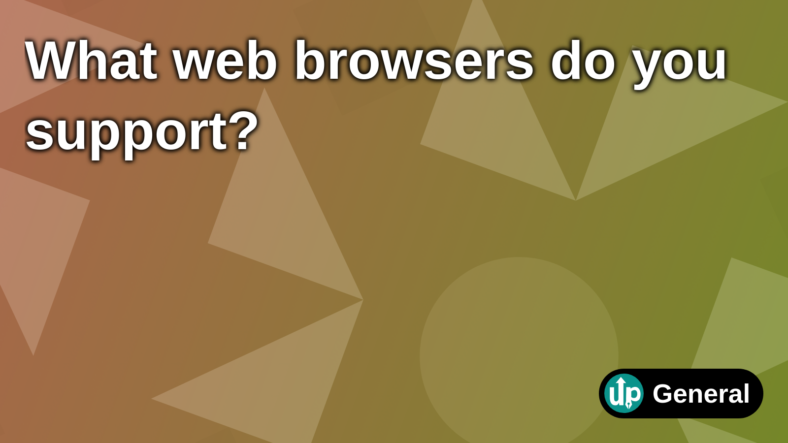 What web browsers do you support? | General | AuthoredUp