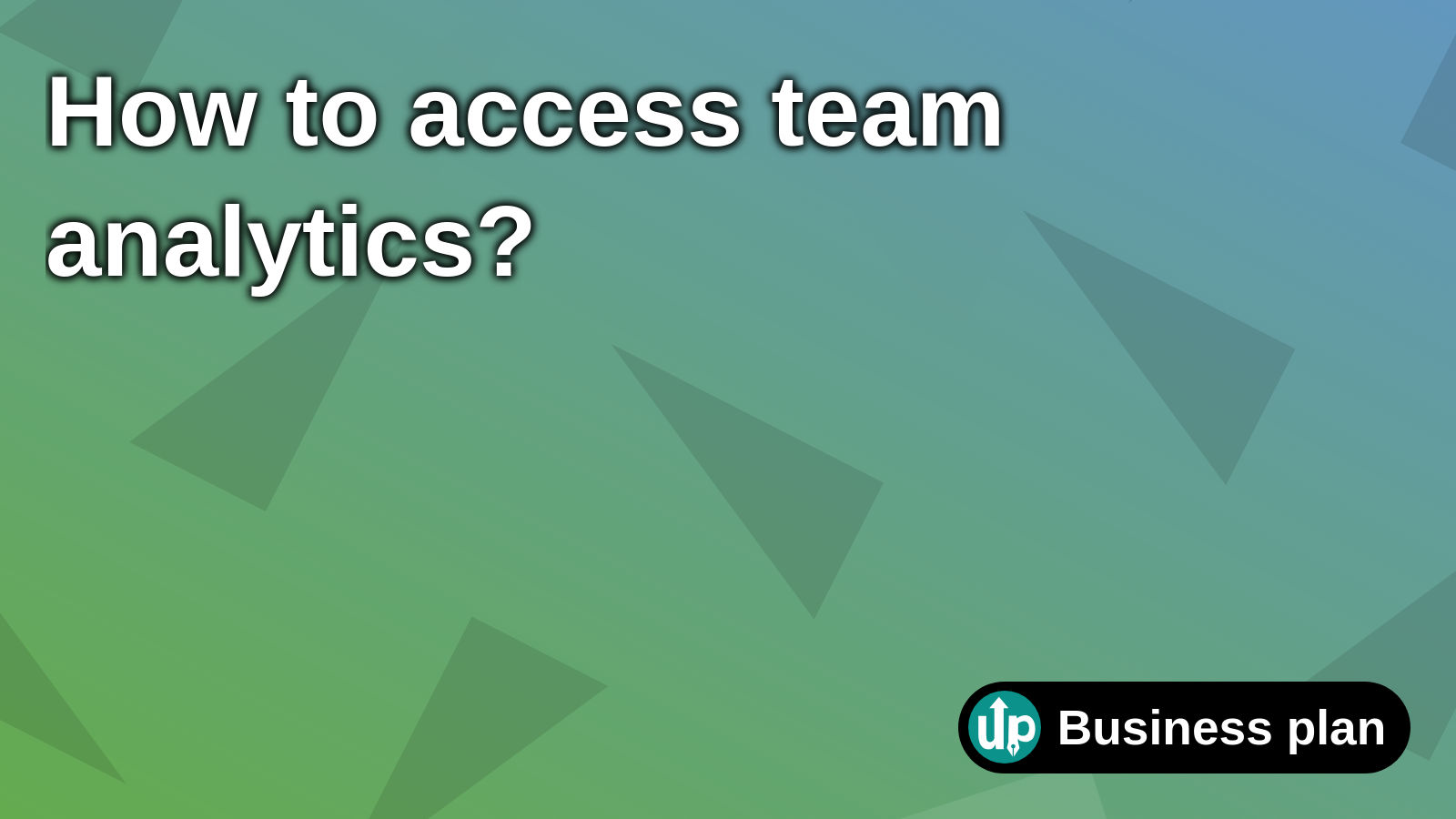 How to access team analytics? | Business | AuthoredUp