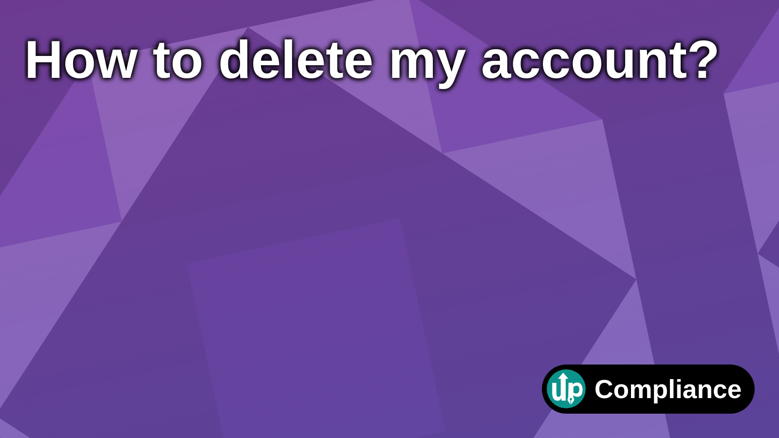 How to delete my account? | Compliance | AuthoredUp