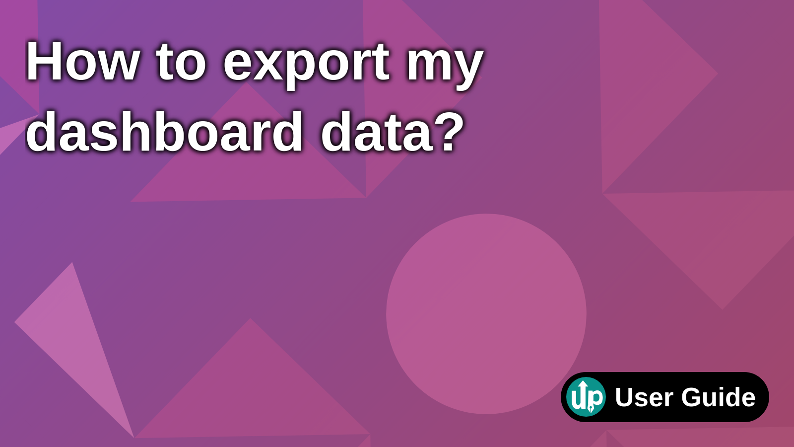 How to export my dashboard data? | User guide | AuthoredUp