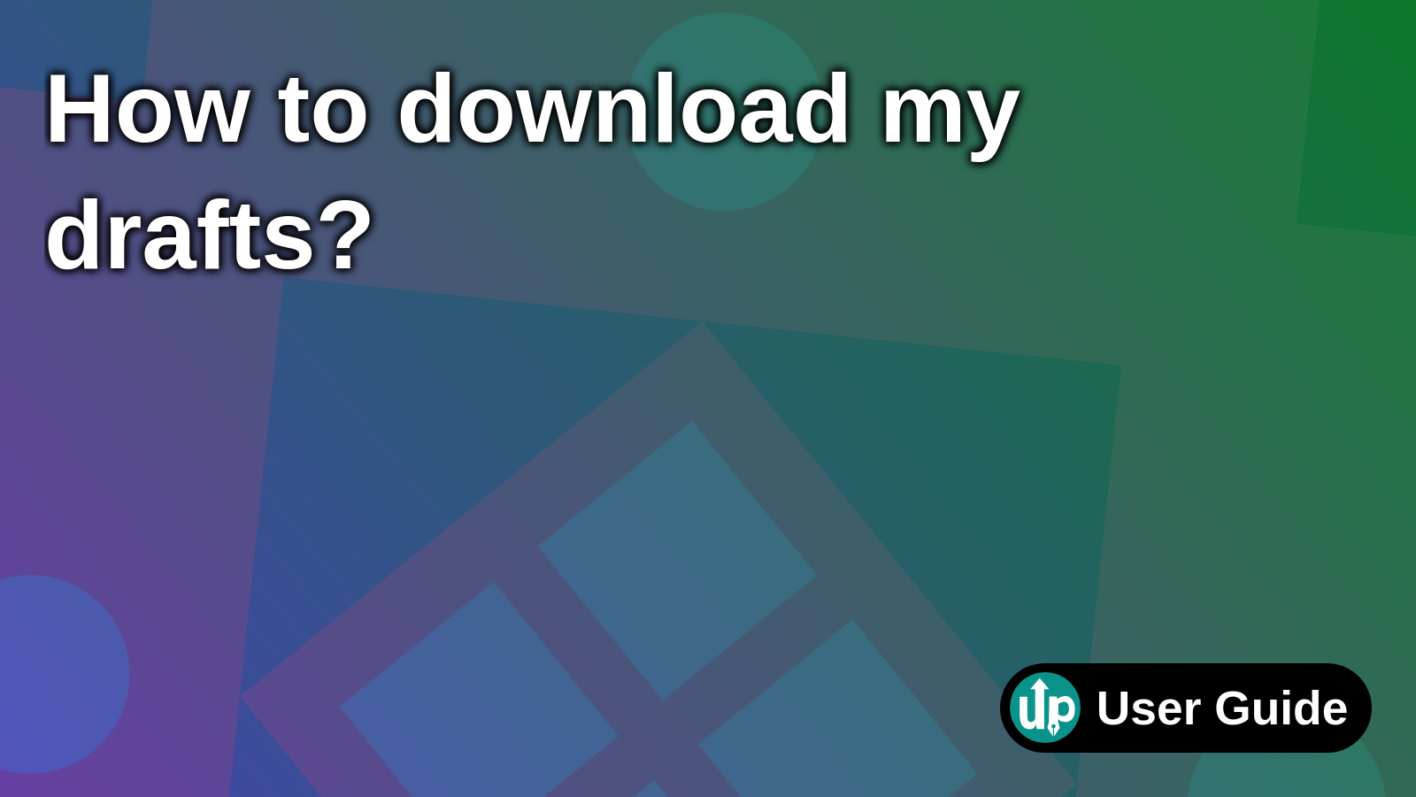 How to download my drafts? | User guide | AuthoredUp