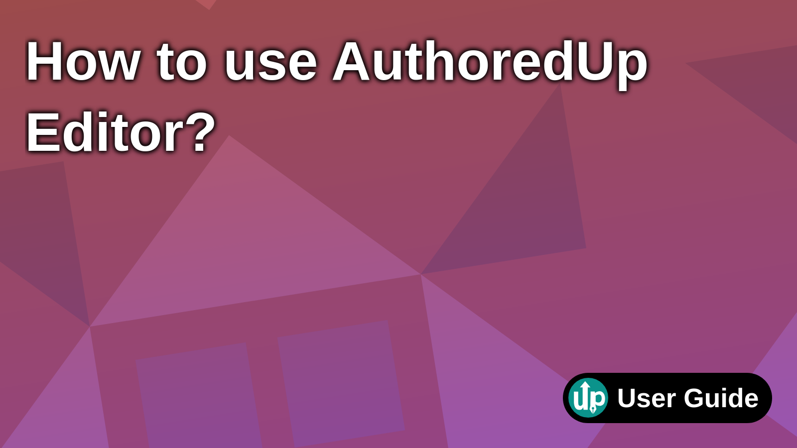 How to use AuthoredUp Editor? | User guide | AuthoredUp